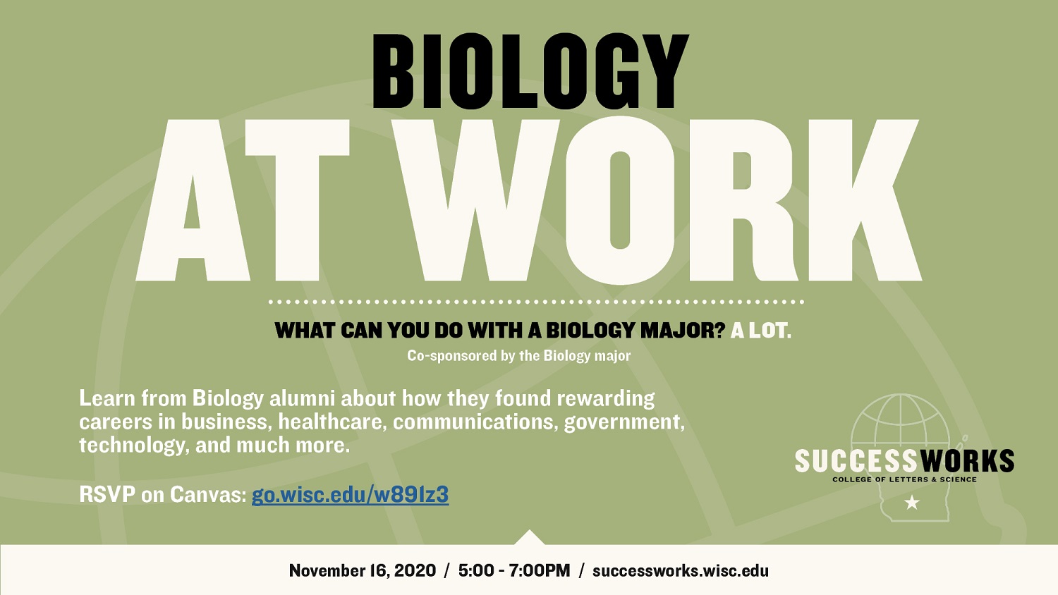 Biology At Work – November 16, 2020 – Biology Major