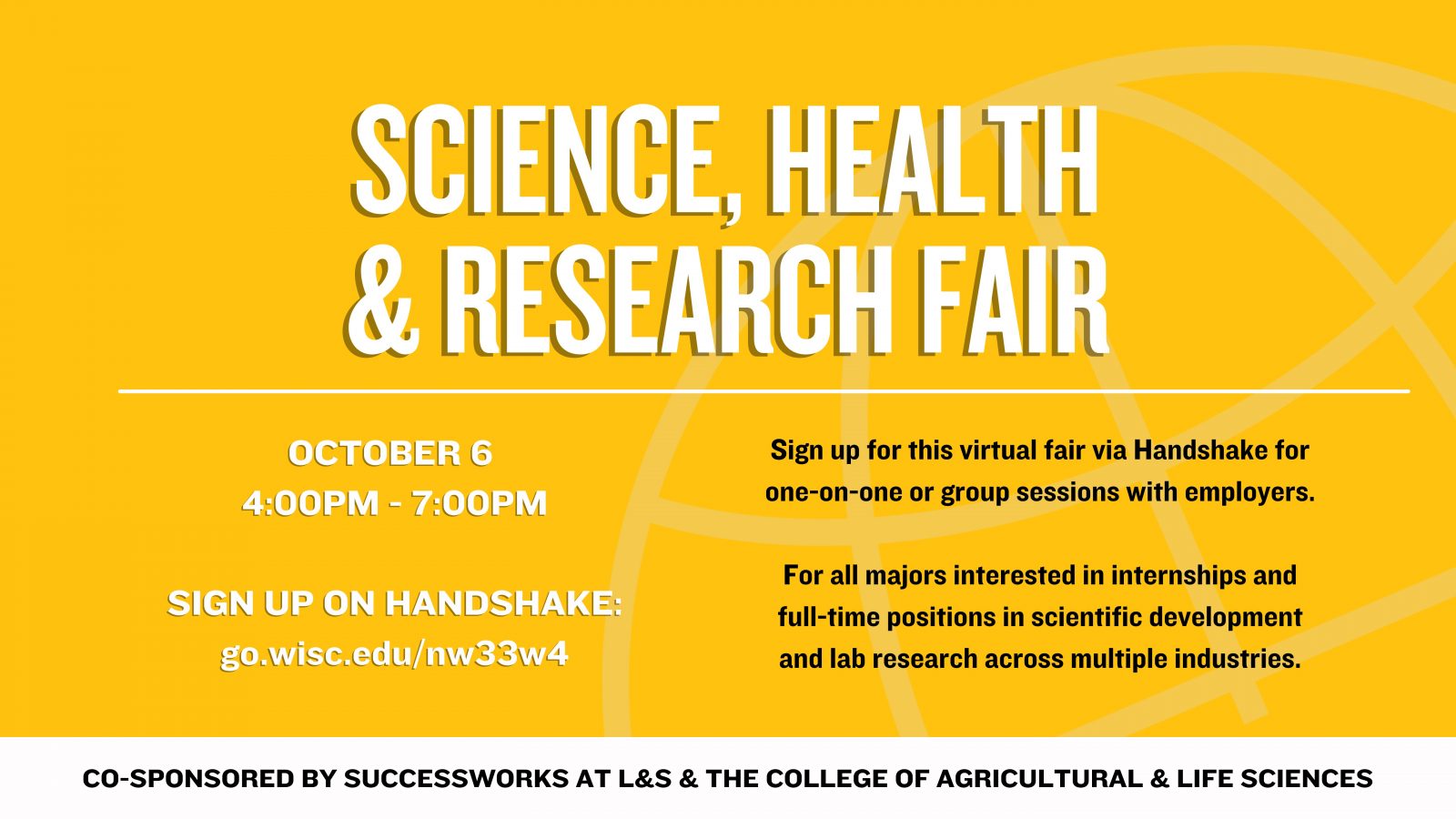 Science, Health & Research Fair – October 6, 2021 – Biology Major